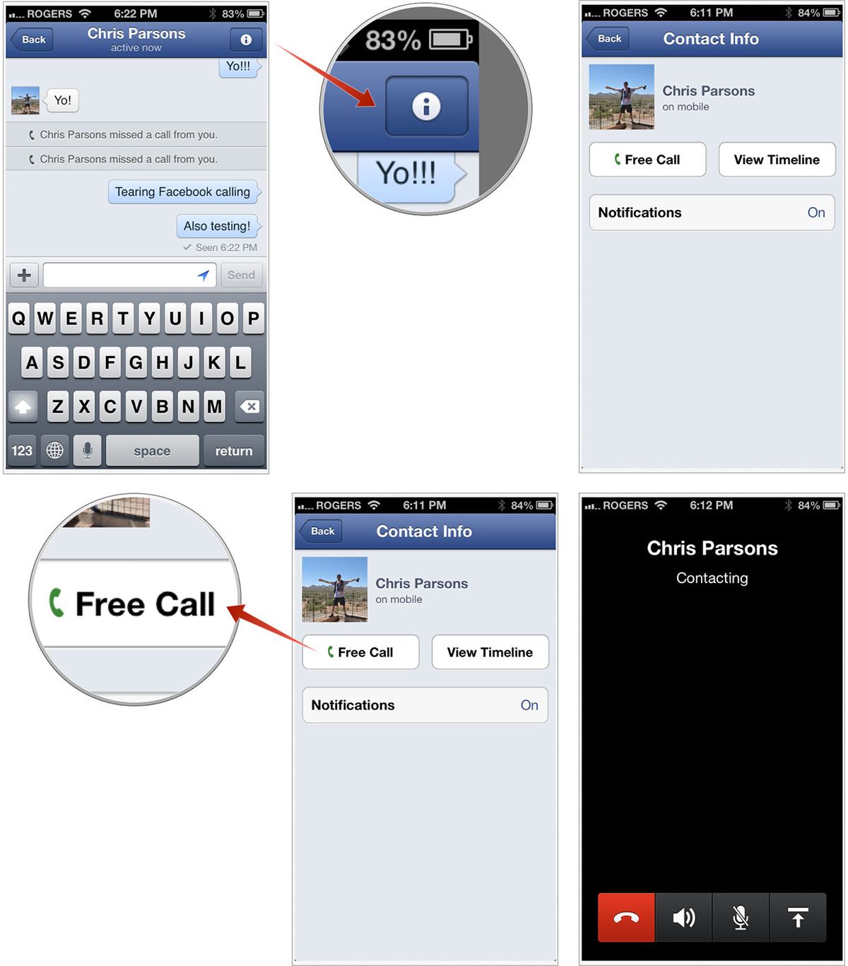 How to make free voice calls over Wi-Fi with Facebook Messenger for ...