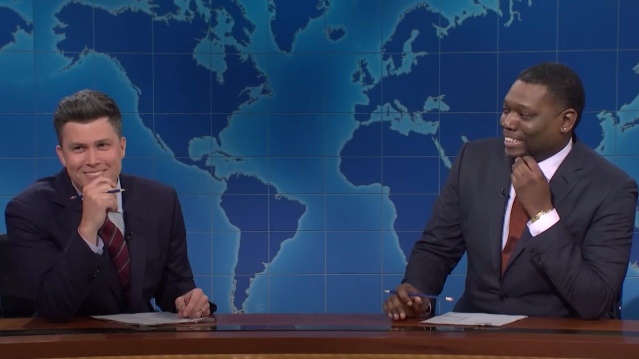 Colin Jost And Michael Che Explain Why They’re Not The Head Writers Of ...