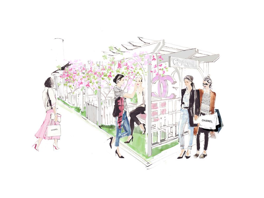 Step Inside The Secret Chanel Garden... | Marie Claire UK