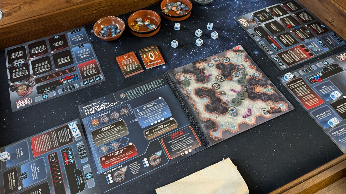 Mass Effect: The Board Game — Priority: Hagalaz review | Space