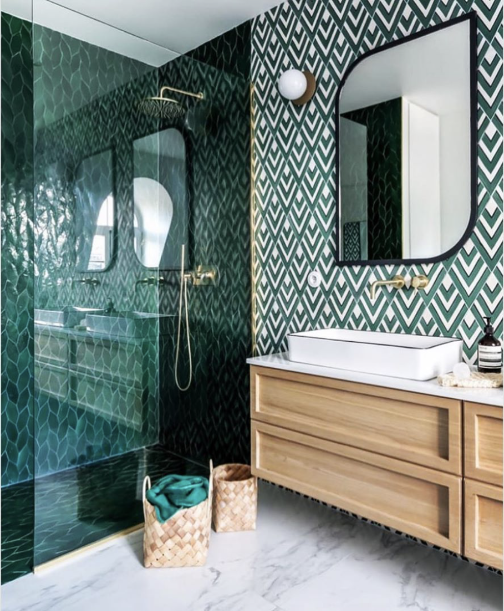 Bathroom tile ideas – 23 ways with color and pattern