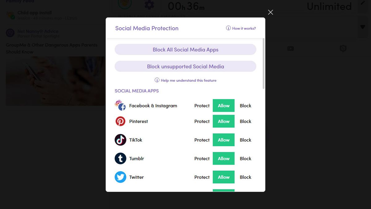 Net Nanny parental control app review | Tom's Guide