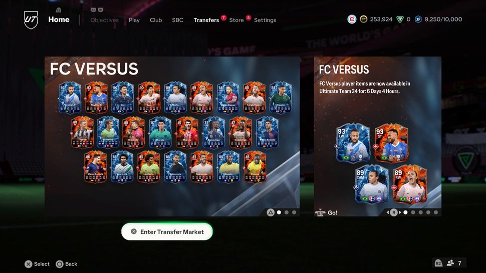 EA FC 24 Versus guide adds powered-up Fire and Ice cards | GamesRadar+