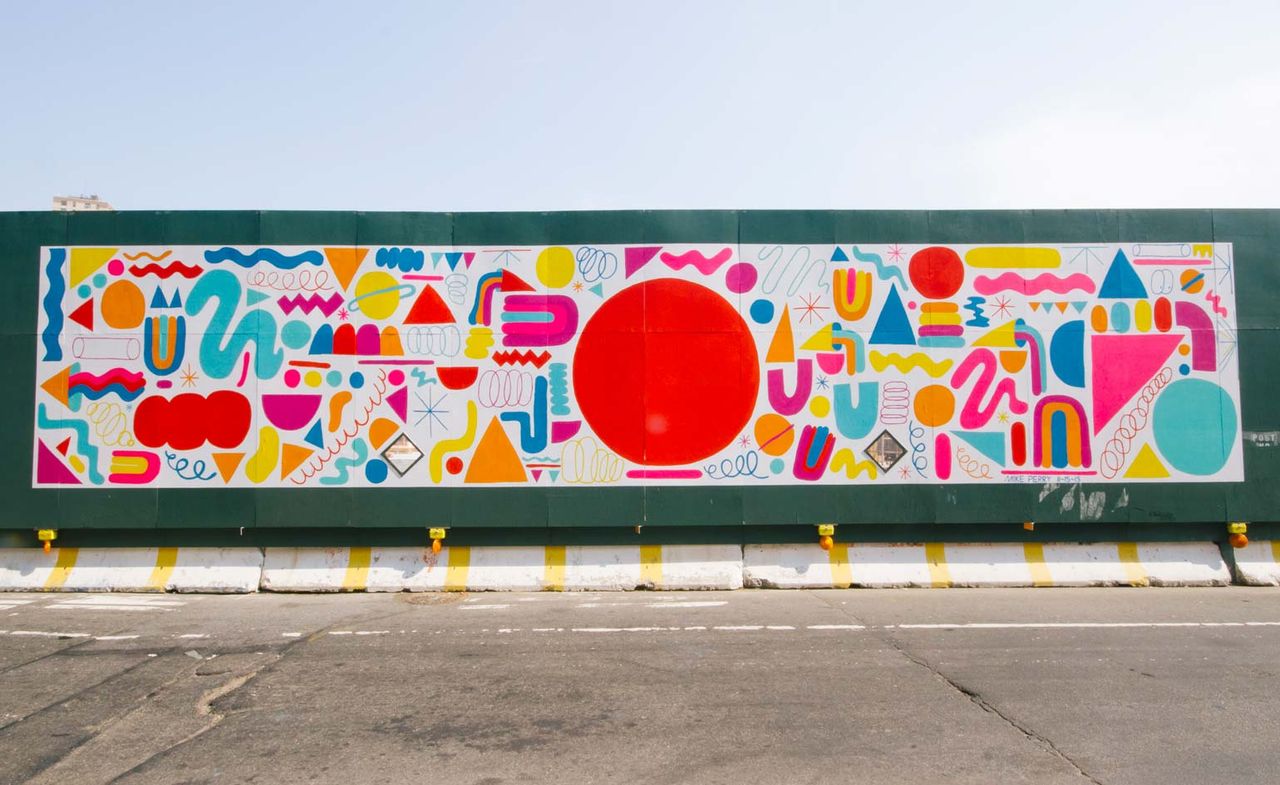 Wall space: Brooklyn artists think big with Mike Perry-led mural ...