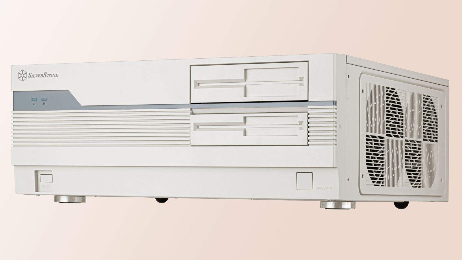 Retro PC case flaunts floppy disk-style bay cover — Silverstone FLP01 ...