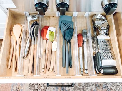 11 clever ways to organize kitchen utensils | Real Homes