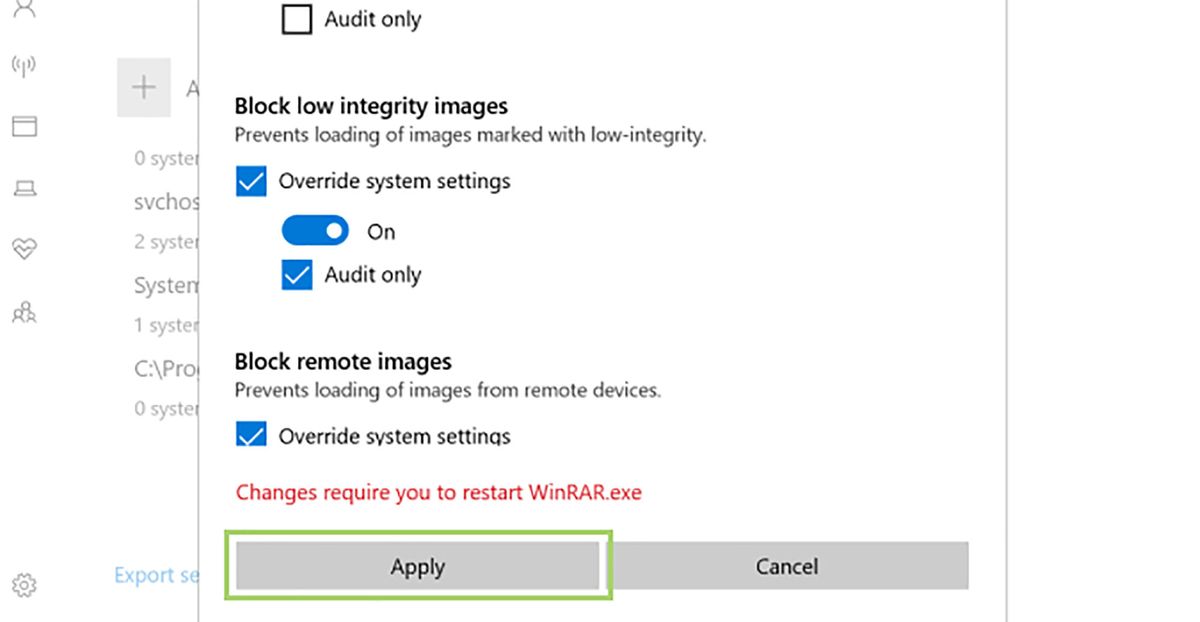 How To Turn Off Exploit Protection For Individual Apps In Windows 10 Laptop Mag
