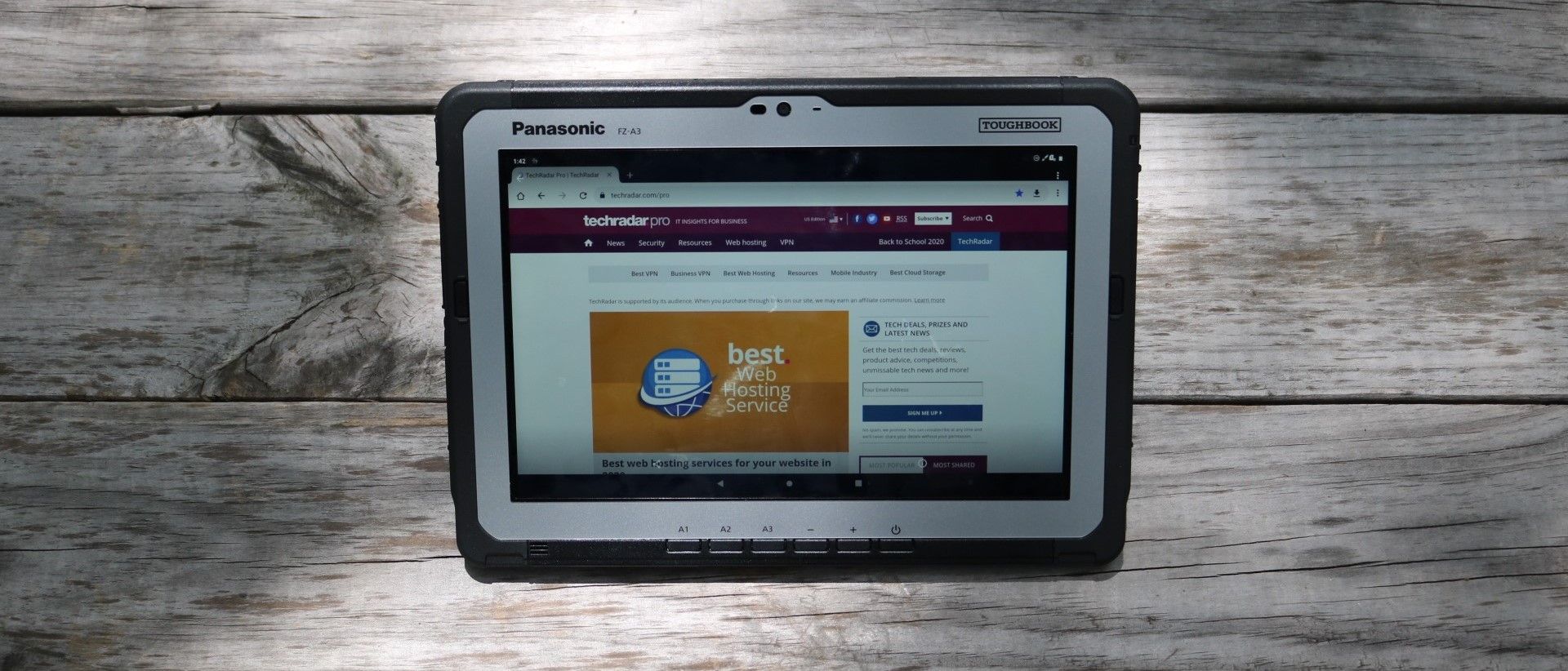Panasonic Toughbook A3 rugged tablet review | TechRadar