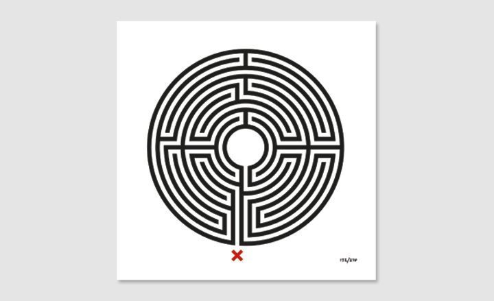 Mark Wallinger's 'Labyrinth' artworks for the London Underground ...