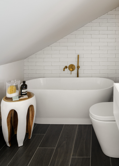 Bathtub Tables Are the New Piece of Bathroom Decor We Love | Livingetc
