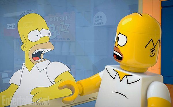 Homer Simpson Goes LEGO For 550th Episode Of The Simpsons | Cinemablend