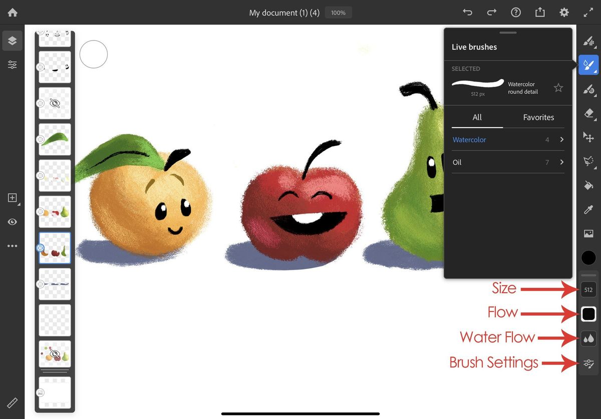 Adobe Fresco basic tool guide: A simplified drawing app | iMore