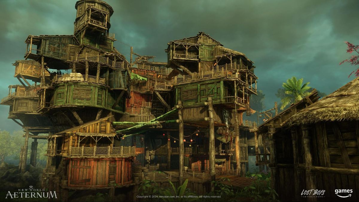 New World: Aeternum interview - making the game's creative and complex ...