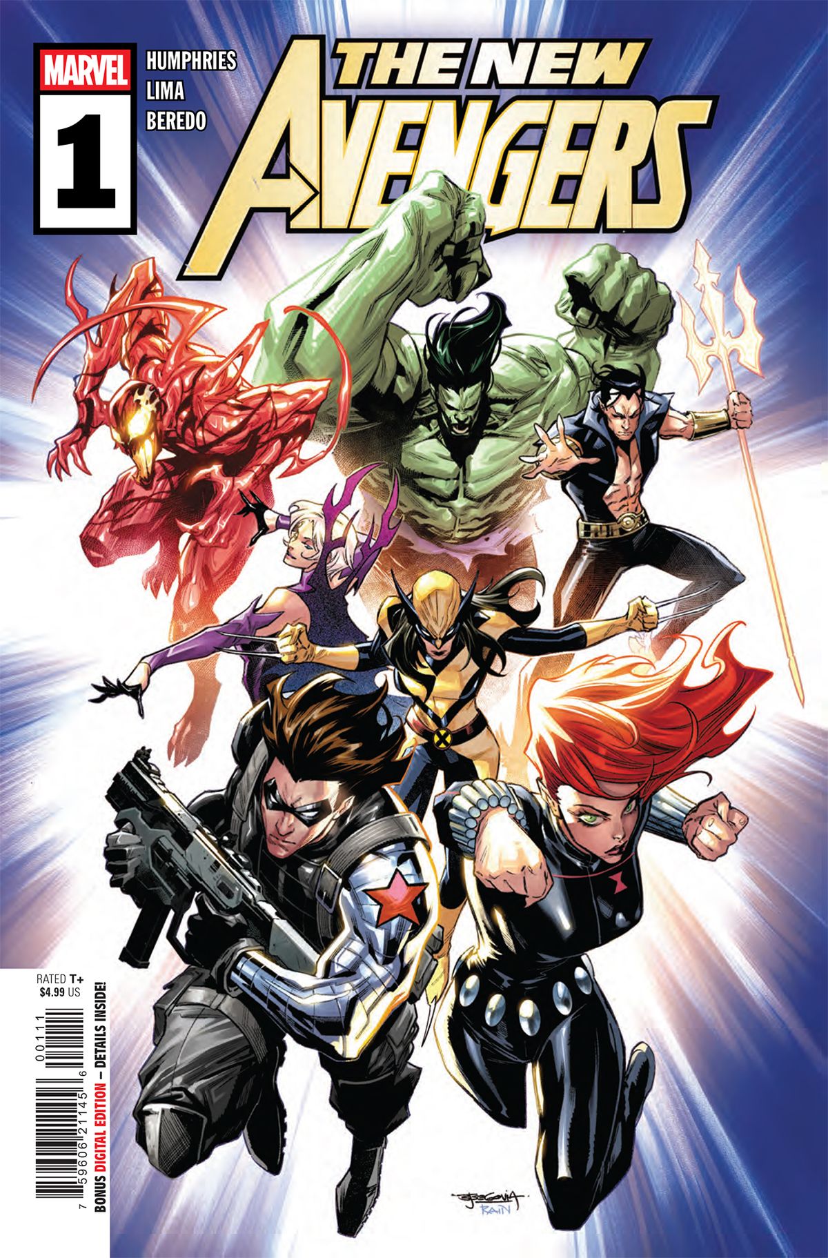 It's Bucky fan service galore in a New Avengers #1 preview that has the ...