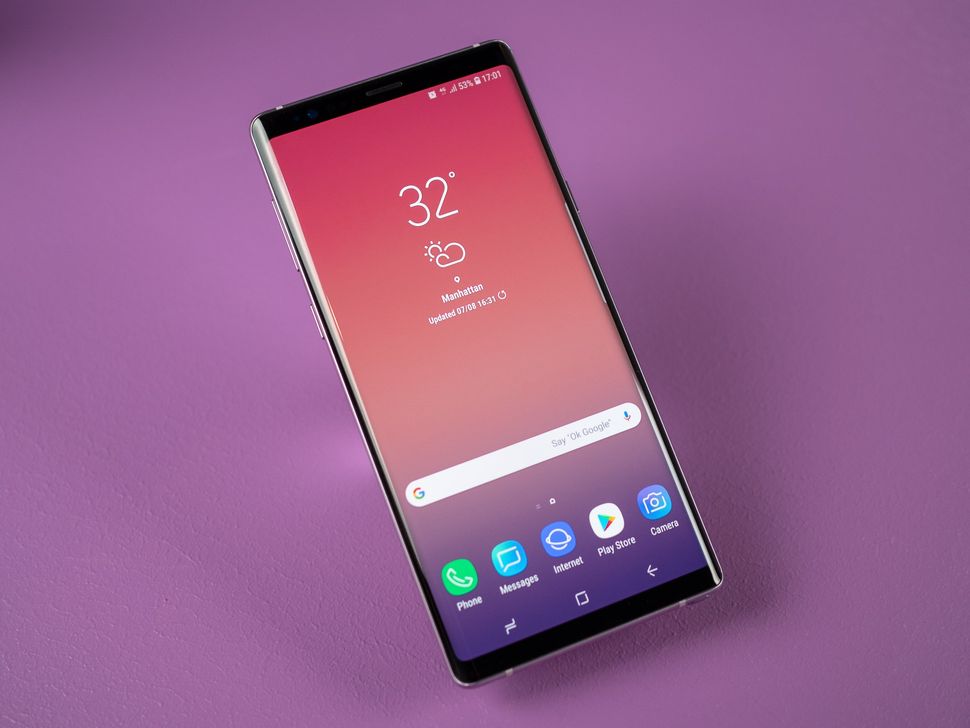 Galaxy Note 9's screen receives record-setting rating from DisplayMate ...