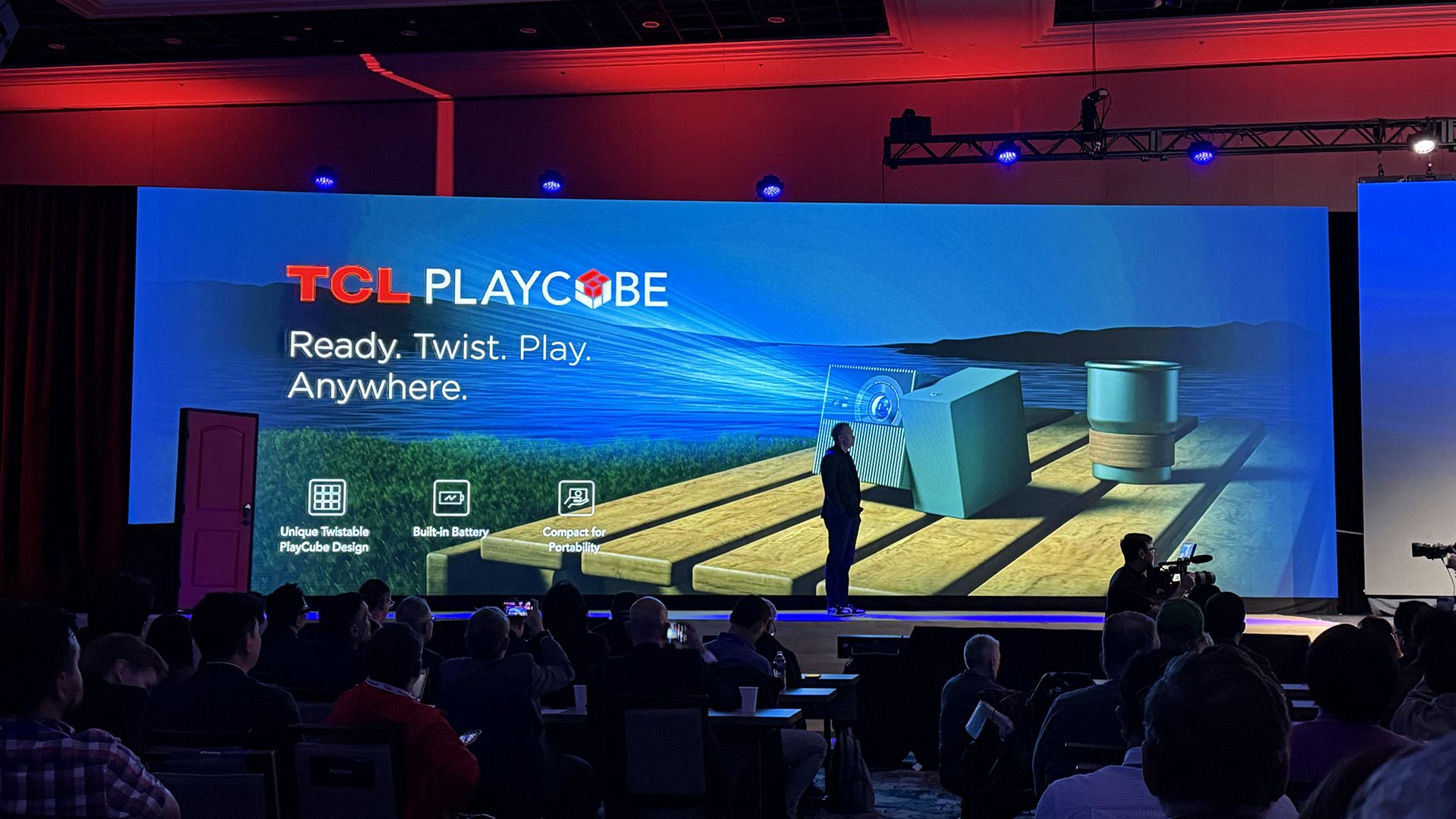 TCL Playcube is a portable projector with a twist | T3