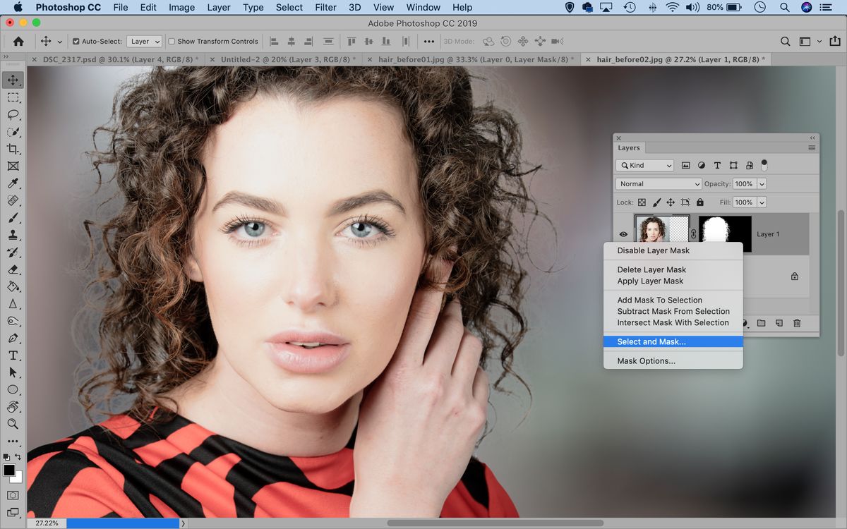 Cut out hair in Photoshop CC! Select hair like a pro with these 6 easy ...