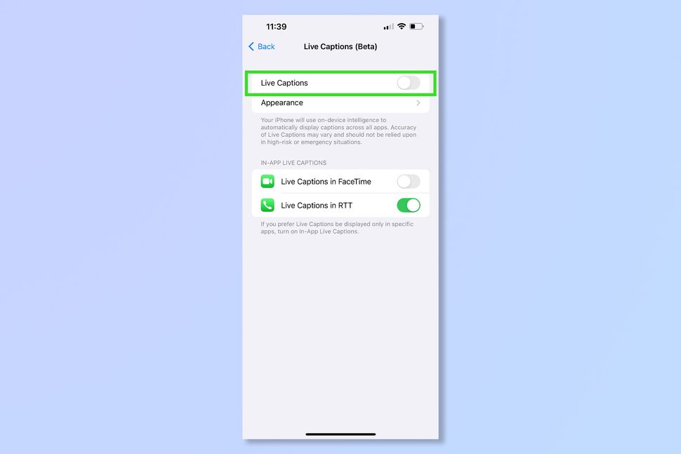 How to get live captions on audio and video with iOS 16 | Tom's Guide