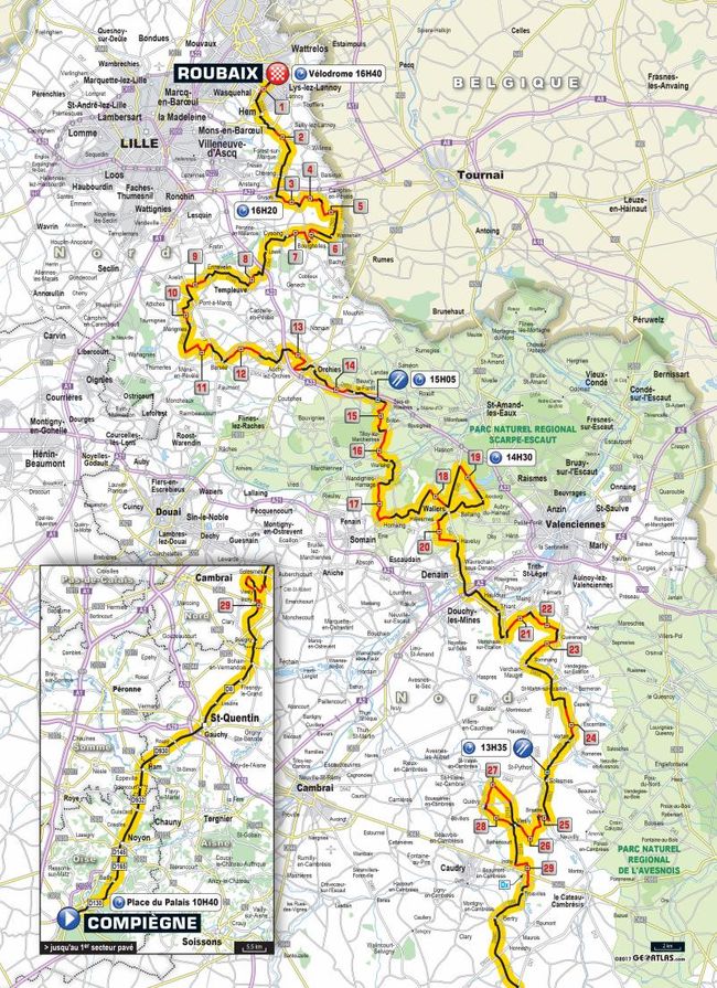 Even more cobbles for 2017 Paris-Roubaix | Cyclingnews