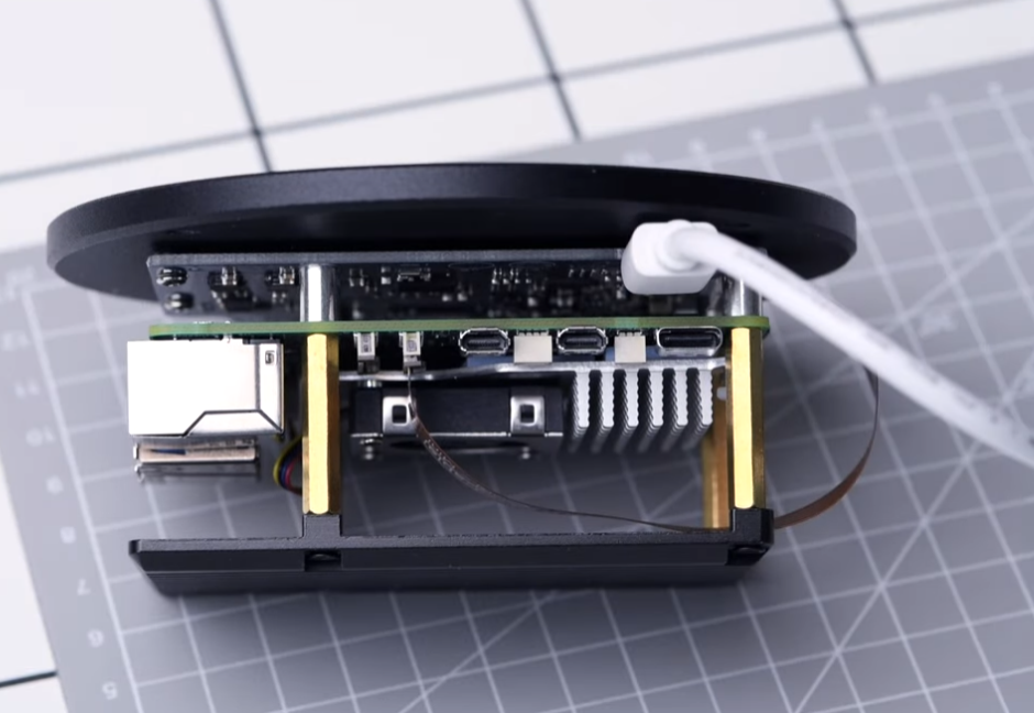 This Raspberry Pi transparent display is made using a glass dome | Tom ...