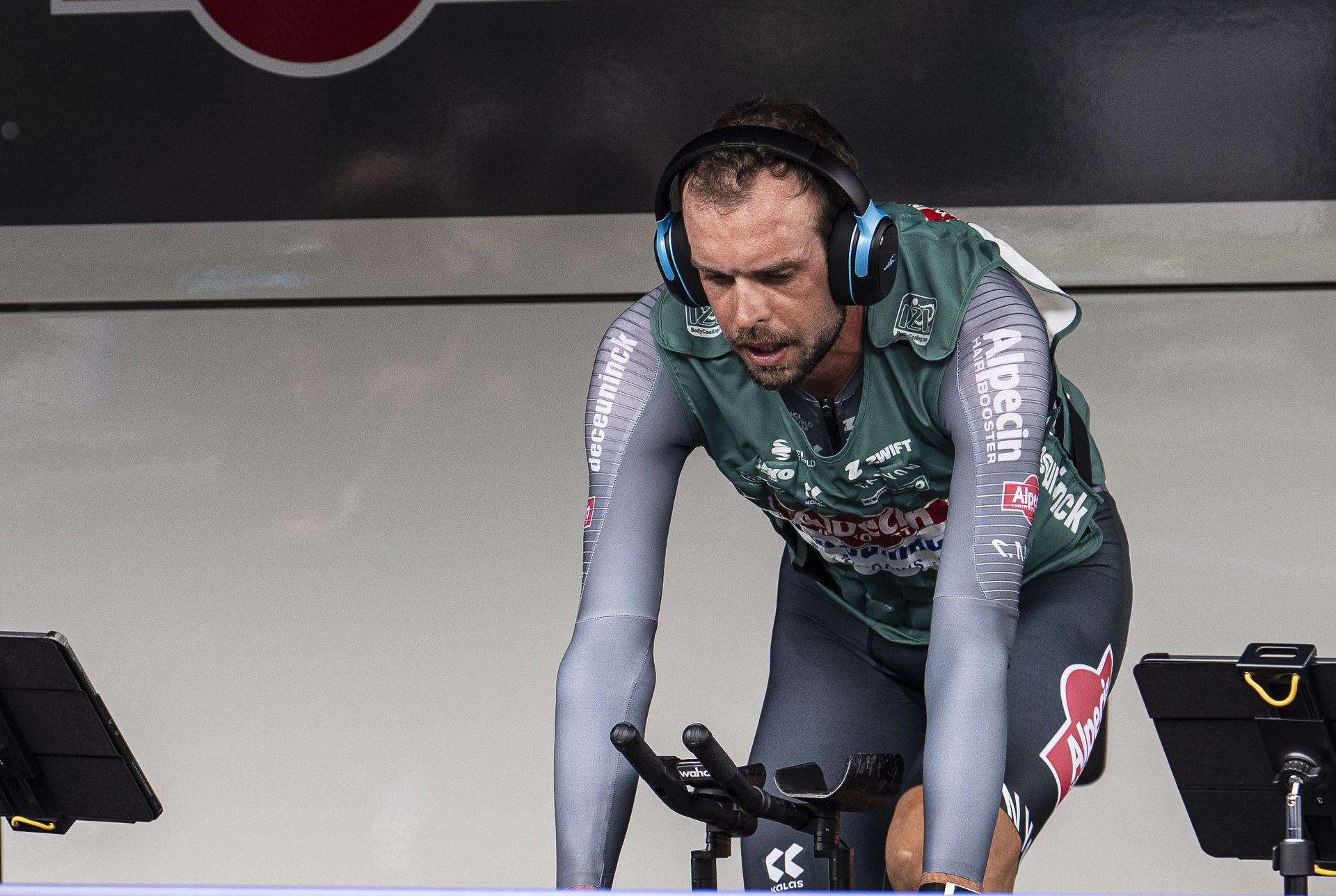 What are Mathieu van der Poel and Alpecin-Deceuninck listening to on the Team bus this week, en ...