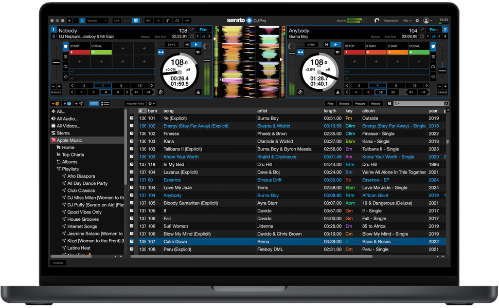 DJ with Apple Music lets you use your subscription with Serato ...