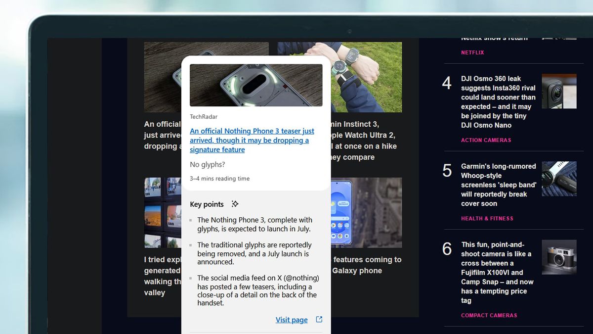 I tried Firefox 139’s new AI-generated link previews – and while I love ...