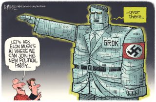 Spinning out of control | July 10 editorial cartoons | The Week