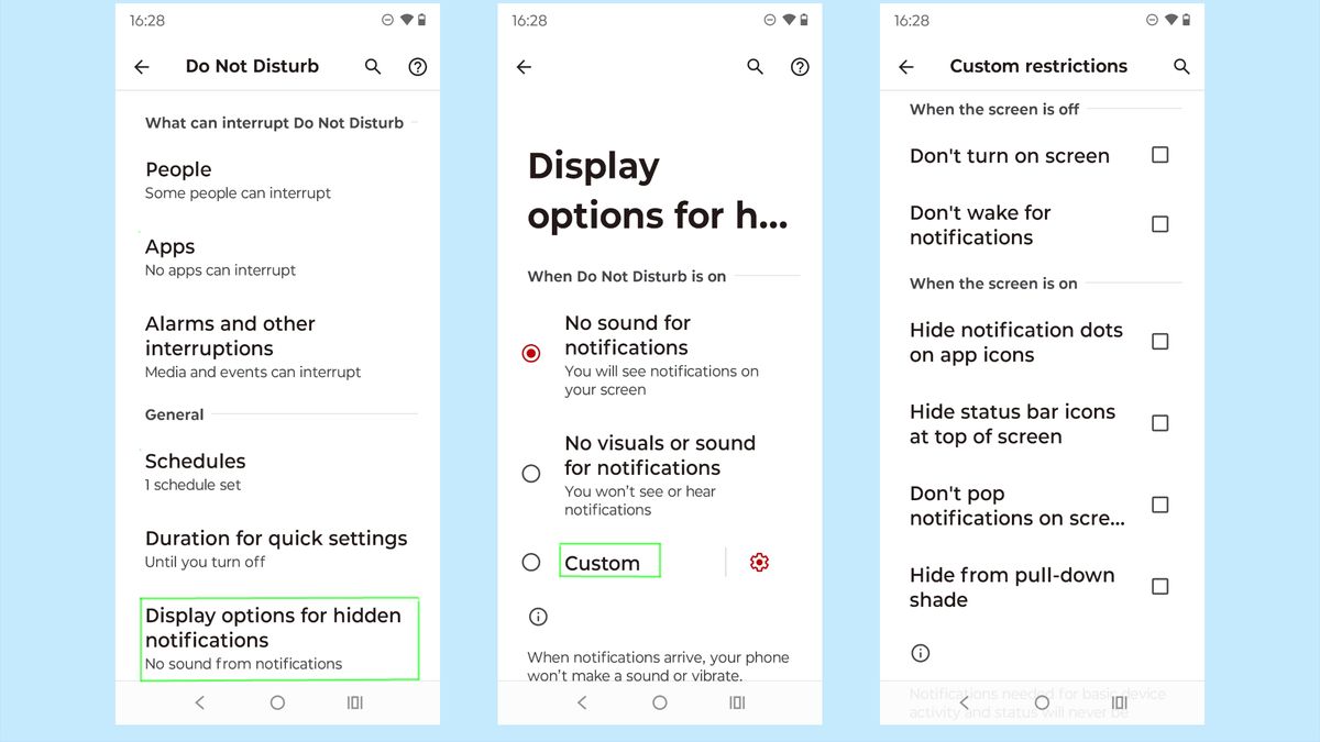 How to set up Do Not Disturb in Android 14 | Tom's Guide