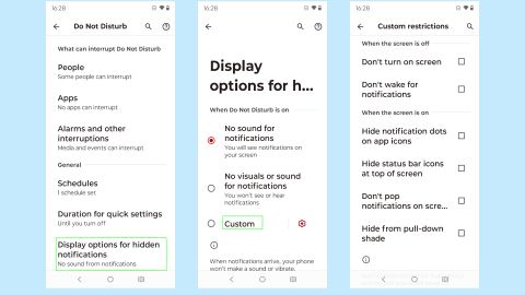 How to set up Do Not Disturb in Android 14 | Tom's Guide