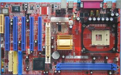 Biostar P4TPE8 - Big Business: 18 P4 boards In Price / Performance Face ...