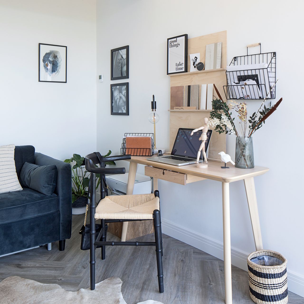Organising a desk – the expert advice and tricks you need | Ideal Home