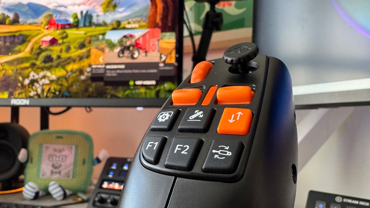 I spent a week with the Thrustmaster SimTask FarmStick X playing ...