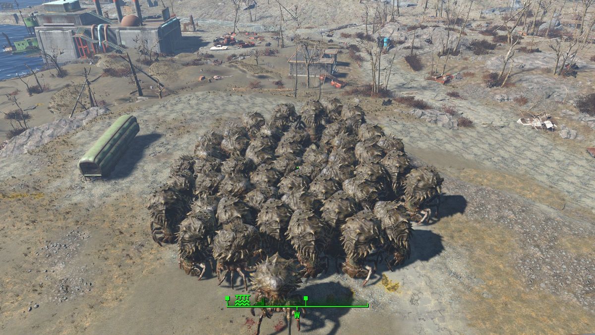 Fallout 4 enemy spawn mod drops 50 Behemoths into the wasteland at once ...