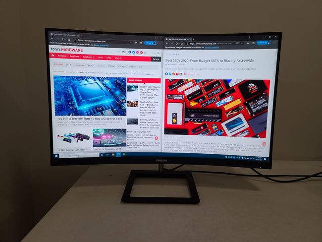 Phillips 328E1CA Review: Colorful, Feature-full | Tom's Hardware