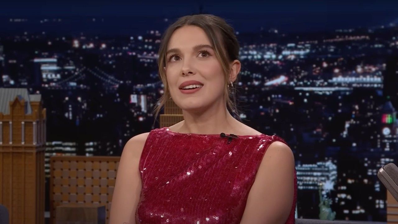 Millie Bobby Brown Sported A Stellar Pink Fit, And It Was Giving ...