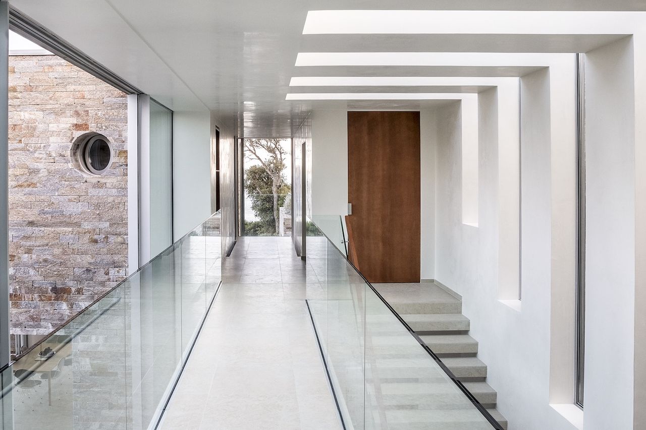 Explore a striking modern home in Provence with Mediterranean views