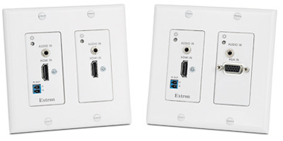 Extron Introduces Two Input DTP Wallplate Transmitters | TV Tech