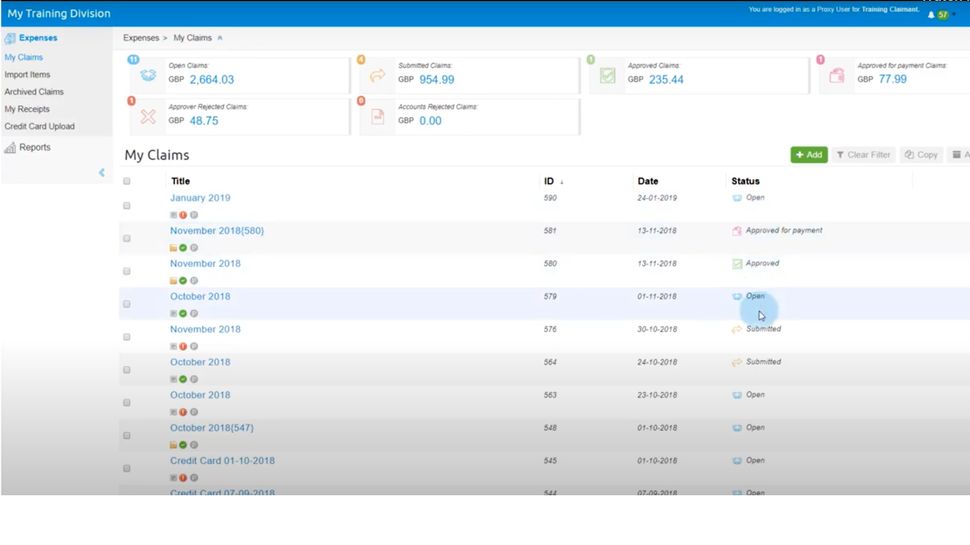 Webexpenses expense tracker | TechRadar