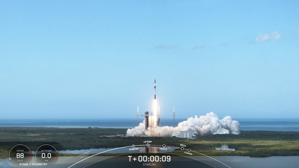 SpaceX launches 28 Starlink satellites to orbit on 1st half of ...