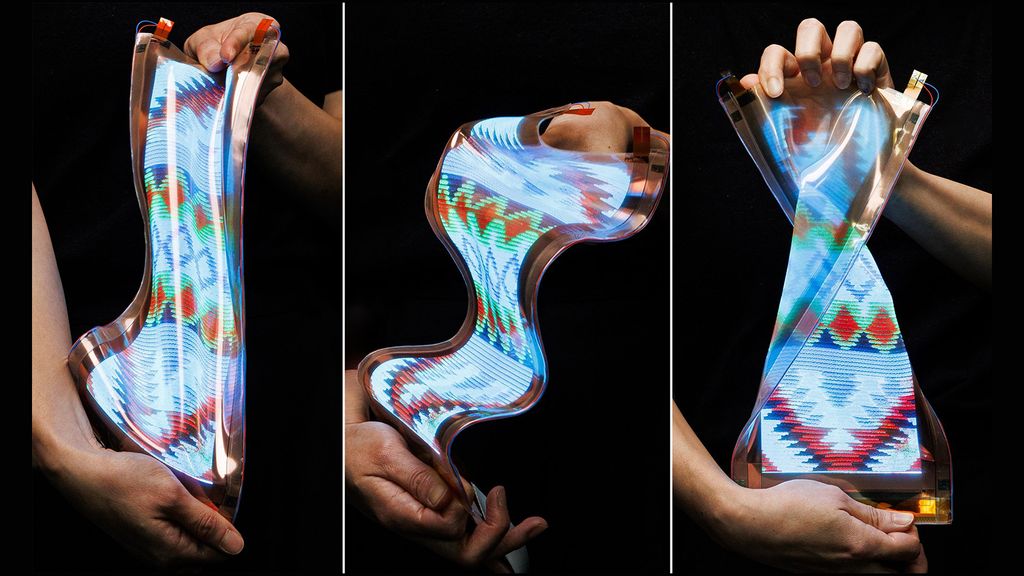 LG's new stretchable display can grow by 50%, bendy panels can be ...