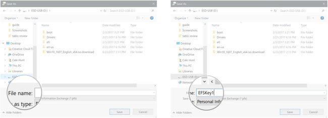 How to use EFS encryption to encrypt individual files and folders on ...