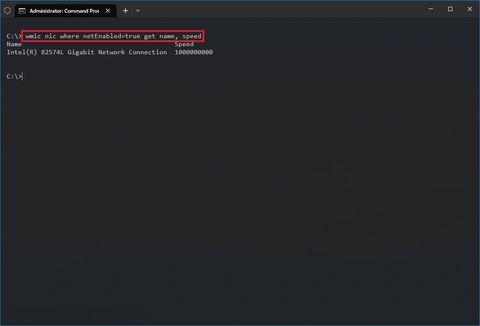 How to determine Wi-Fi and Ethernet connection speed on Windows 10 ...