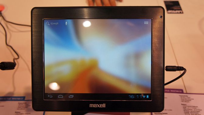 Maxell MaxTab Tablets Hands-On | Laptop Mag