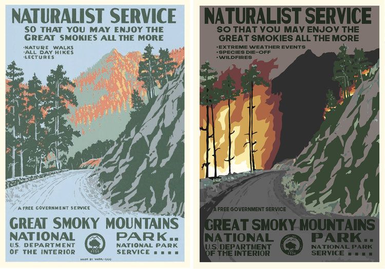 A Warming Future: National Parks in 2050 Posters | Live Science