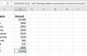 How to Add Comments to Your Formulas in Microsoft Excel | Laptop Mag