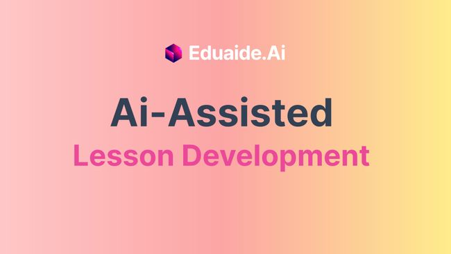 Eduaide.Ai: How To Use It To Teach | Tech & Learning