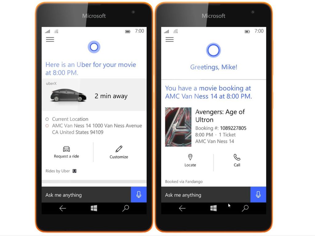 Cortana-Uber integration for Windows 10 is almost here | Windows Central