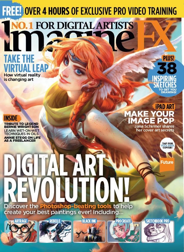 Join the digital art revolution with the latest issue of ImagineFX – on ...