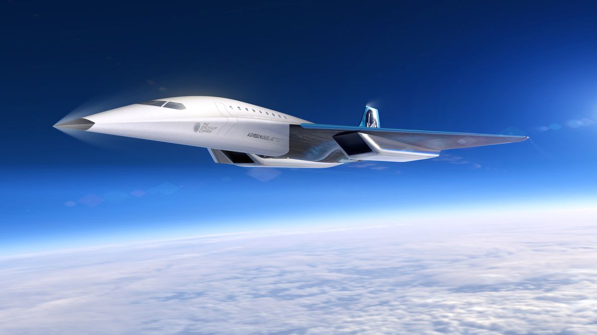 Virgin Galactic unveils Mach 3 design for supersonic passenger flights ...